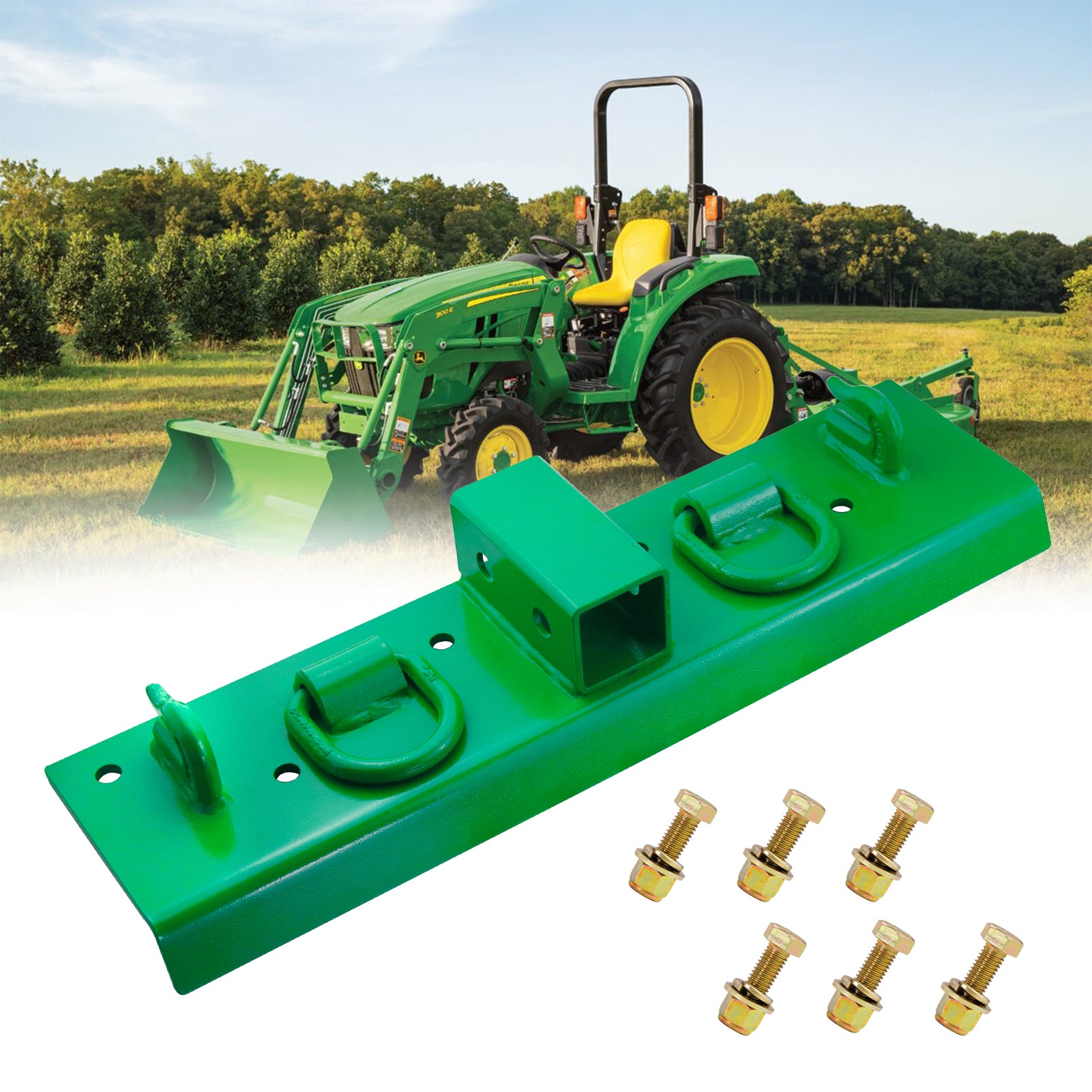 Tractor Bucket Hooks Bolt On Grab Hooks and D Ring – ayagear